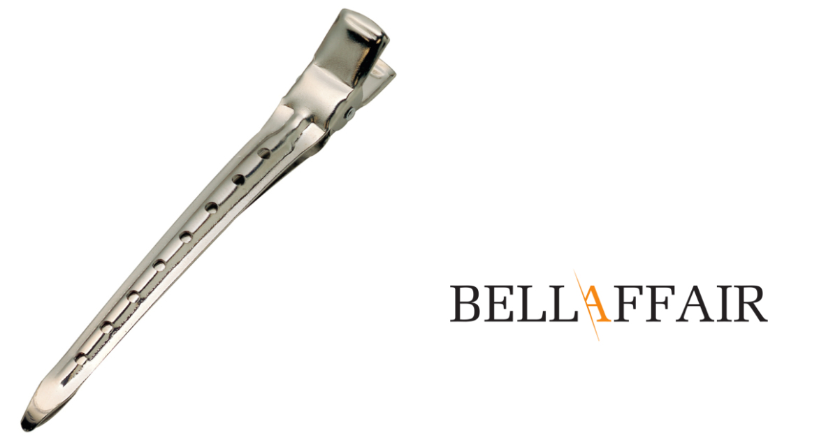 Comair Metal Sectioning Clips 9cm 12 pieces bag | BellAffair.com