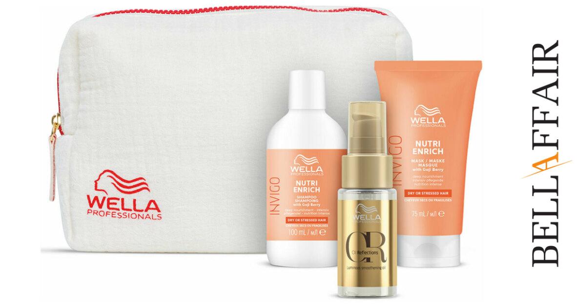 Wella Nutri Enrich Travel Bag | BellAffair.com