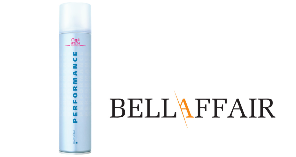 Wella Performance Hairspray | BellAffair.com