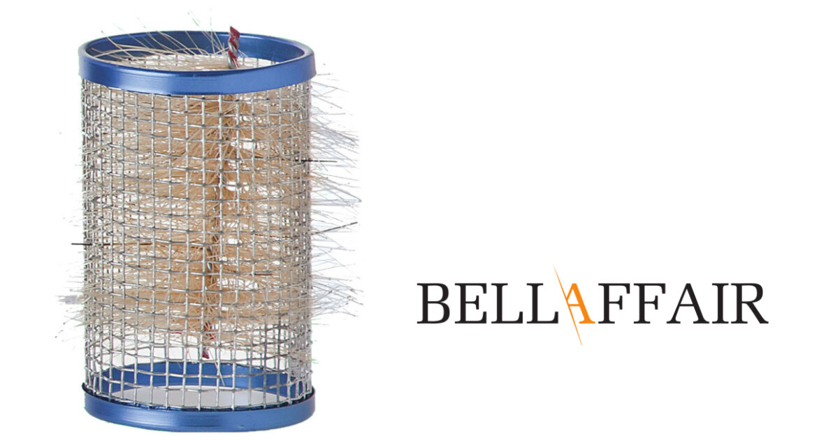 Comair Wire Curler with bristles 12 piece package | BellAffair.com